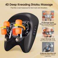 China 500mA Charging Current Neck and Back Massager for Pain Relief 19.05 x 30.48 x 33.02 cm for sale