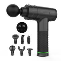 China Pocketable Fascial Muscle Massage Gun with Dimesion 16.5*8.9*4.7cm and Customized Color for sale