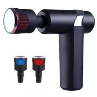 China Impulse Percussion Fitness Heat and Cold Therapy Massage Gun with Customized Color for sale