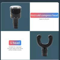 China Impulse Percussion Fitness Heat and Cold Therapy Massage Gun with Customized Color for sale