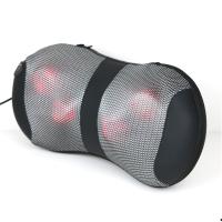 China Rechargeable Massage Pillow with Heatable Neck Shiatsu Massage and Infrared Physiotherapy for sale