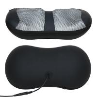 China Rechargeable Massage Pillow with Heatable Neck Shiatsu Massage and Infrared Physiotherapy for sale