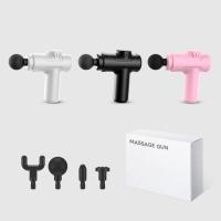 China 18*16.5*7cm Dimension Electric Handheld Massage Gun for Deep Tissue Fascia Percussion for sale