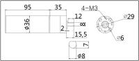 China Permanent Magnet Construction 5kw Brushless DC Motor for Electric Motorbike for sale