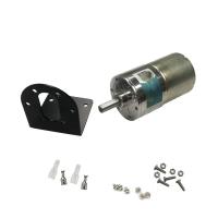 China 37mm Diameter Gearbox Large Torque Reduction Motor Durable for Long Time 12V 150rpm for sale