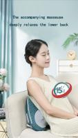 China 2000mAh Battery Capacity Neck and Body Shiatsu Massage Pillow with Heat Function for sale