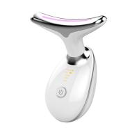 China Customized Electric V-shaped Neck Lift Massager with Phototherapy and Heated Vibration for sale