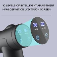 China Timing Control Function USB Type-C Electric Massage Gun for Professional Body Massage for sale