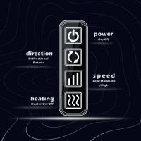 China Professional Modern Design Dc 12v Pu Leather Smart Shoulder Neck Massager Timing Control for sale