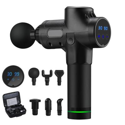 China Impulse Percussion Fitness Heat and Cold Therapy Massage Gun for Relaxing Muscles 1kg for sale