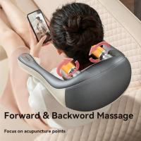 China Neck Massage Roller Manual U-Shaped Massage Neck Shoulder Massager Rated power 24W for sale