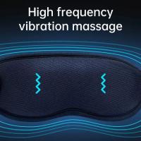 China Warm and Cold Compress Electric Eye Mask Massager for Eye Strain Relief for sale