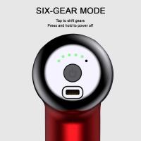 China Rechargeable Pocket Massage Gun with 4-8 Hours Charging Time and Body Massage Style for sale