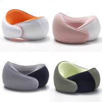 China Infrared Physiotherapy Cooling U-Shape Travel Neck Pillow Set for Airplane Memory Foam for sale