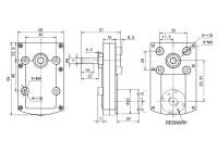 China 24v 32mm Direct Supply Brushed DC Motor with Silver Housing and Low Noise Level of 75dB for sale