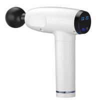 China Body Massage Mini Muscle Massage Gun with 6 Massage Heads and Timing Control Function for sale