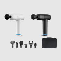 China Body Massage Mini Muscle Massage Gun with 6 Massage Heads and Timing Control Function for sale