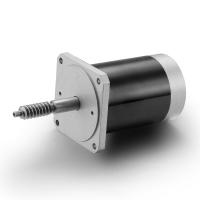 China Adjustable Speed and Reverse 24V 100W Brushed DC Motor for Black Industrial Machinery for sale