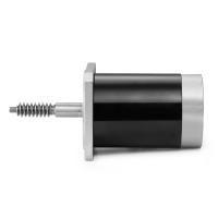 China Adjustable Speed and Reverse 24V 100W Brushed DC Motor for Black Industrial Machinery for sale