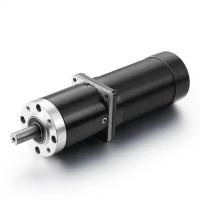 China Low Rpm DC Brushless Planetary Gear Motor with Gearbox 24V 70W Reducer Motor Diameter 57mm for sale
