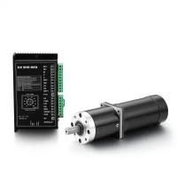 China Low Rpm DC Brushless Planetary Gear Motor with Gearbox 24V 70W Reducer Motor Diameter 57mm for sale