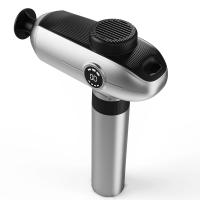 China LCD Screen Massager Vibration 30 Speed Mini Massage Gun for Full Body Relaxation for sale