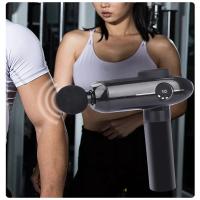 China LCD Screen Massager Vibration 30 Speed Mini Massage Gun for Full Body Relaxation for sale