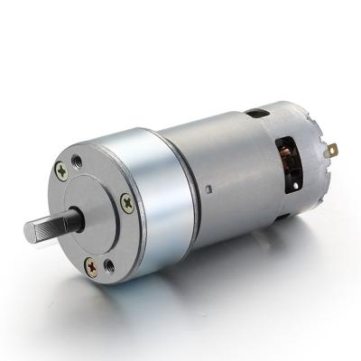China Large Torque 75dB 42mm 12V DC Brush Motor with IE 1 Efficiency and Rotation Direction for sale