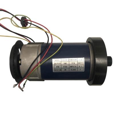China Brush Commutation 1.5HP 180V 4700RPM DC Motor for Treadmill Stable Performance for sale