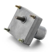 China 28mm 24v 7.73W Silver GEAR MOTOR High Torque Brush Gear DC Motor for Customization for sale