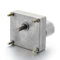 China 28mm 24v 7.73W Silver GEAR MOTOR High Torque Brush Gear DC Motor for Customization for sale