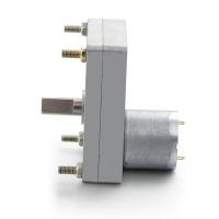 China 28mm 24v 7.73W Silver GEAR MOTOR High Torque Brush Gear DC Motor for Customization for sale