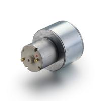 China Shaft Type D Shaft High Torque Low RPM 6v 12v Brush DC Gear Motors with Speed Adjust for sale