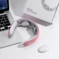China Wireless Mini Electric Neck Massager with Intelligent Remote Control and Customized Massage Options for sale