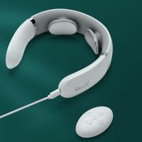 China Wireless Mini Electric Neck Massager with Intelligent Remote Control and Customized Massage Options for sale
