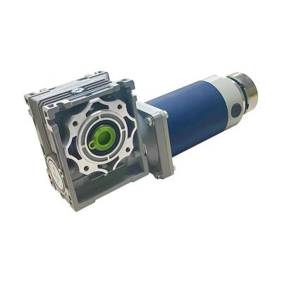 China High Torque 90mm Electric DC Brushed Worm Gear Motor for Household Appliances 3000rpm for sale