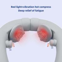 China Electric Vibration Neck Massager for Pain Relief 0.5kg Product Weight 5W Rated Power for sale