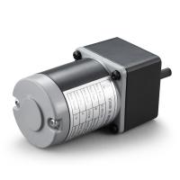 China 60mm 24v Black Adjustable Speed DC Motor with 1.9A Continuous Current and Black Color for sale