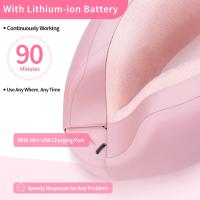 China Experience the Ultimate Relaxation with Heat and Micro Shock Technology Eye Massager for sale