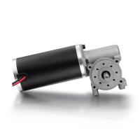 China 63mm D Shaft 3300rpm Worm Gear Brushed DC Electric Motor for Smart Home for sale