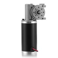 China 63mm D Shaft 3300rpm Worm Gear Brushed DC Electric Motor for Smart Home for sale