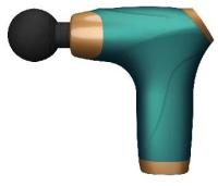 China Mini Percussion Massager Gun for Hot Fascial Deep Tissue Therapy and Recovery for sale