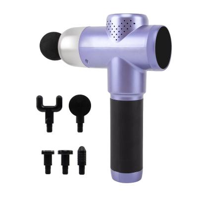 China Customized Color LCD Screen Handheld Percussion Massage Gun for Deep Tissue Massage for sale