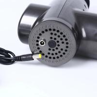 China Adjustable Speed Wireless Classic Black Body Relax Muscle Massager with ABS Aluminum for sale
