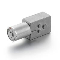 China Continuous Current 12v 24v Brush DC Electric Motor 28mm 3.79W/7.73W with Worm Gear for sale