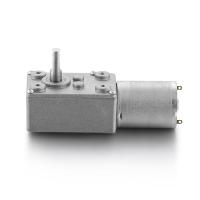 China Continuous Current 12v 24v Brush DC Electric Motor 28mm 3.79W/7.73W with Worm Gear for sale