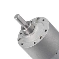 China Pure Metal 24V DC Gear Motor for Treadmill Waterproof Feature Speed Range 12-1600r/min for sale