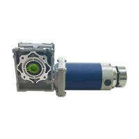 China 90mm Worm Gear DC Motor 250W 12V 24V D Shaft Type  50rpm YLP 80BL-154-3 for sale