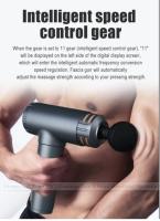 China Timing Control Mini Muscle Massage Gun for Deep Tissue Vibration and Body Relaxation for sale