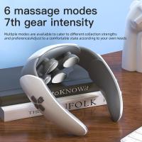 China Neck Protector EMS TENS Microcurrent Pulse Massager for Cervical Spine Relief for sale